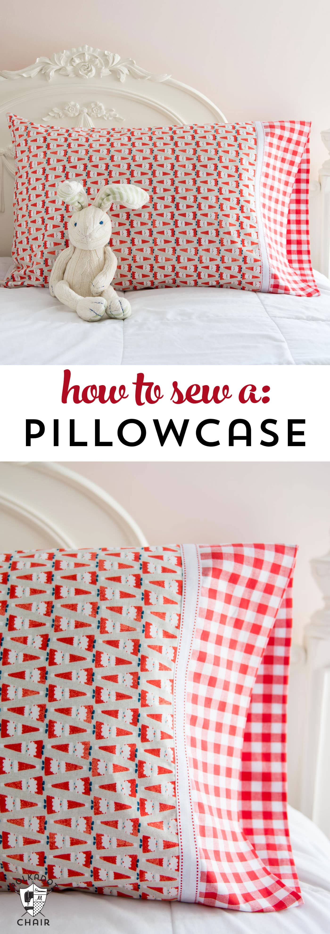 A Quick And Easy Way To Sew A Pillowcase The Polka Dot Chair