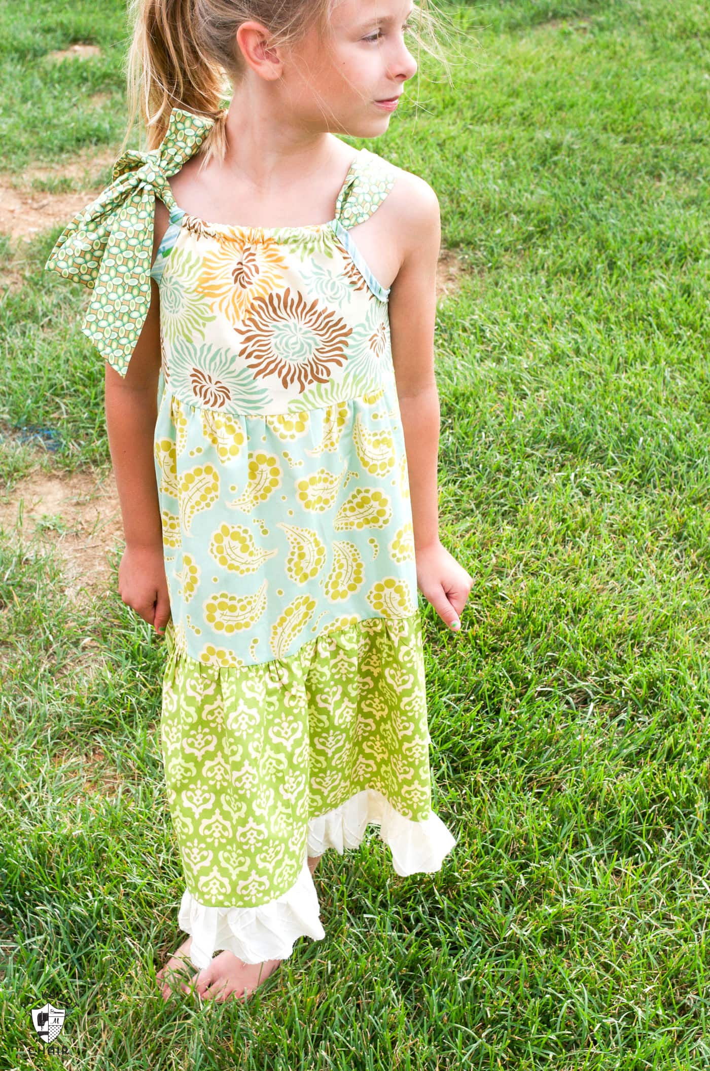 Tuesday Tutorial: Tiered Pillowcase Dress - The Polkadot Chair