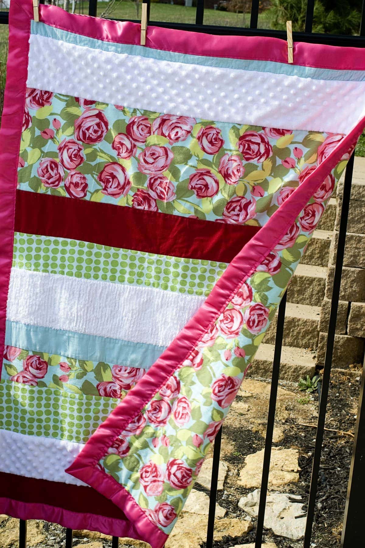 Soft n Snugly Baby Quilt Pattern The Polkadot Chair