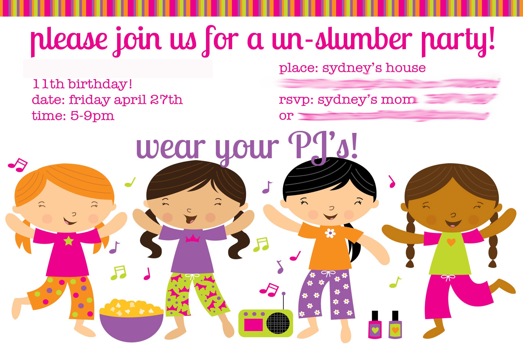 How to Host a Simple Un-Slumber Party | The Polkadot Chair