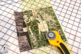 Photo Quilt, a mini tutorial - The Polkadot Chair