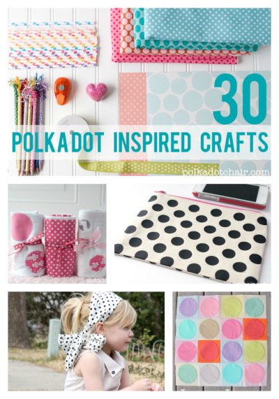 30 Polka Dot Crafts- The Polka Dot Chair