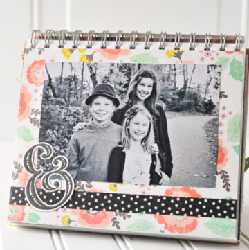 Flip Book Mini Album - The Polka Dot Chair