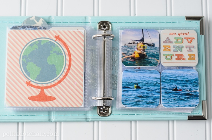 Instagram Photo Album, a mini scrapbook on polkadotchair.com