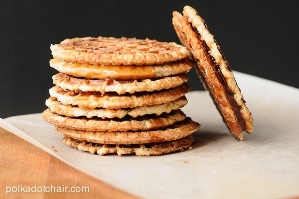 Caramel Waffles or Stroopwafel Recipe