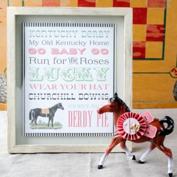 Kentucky Derby Craft Ideas and SVG Files - The Polka Dot Chair