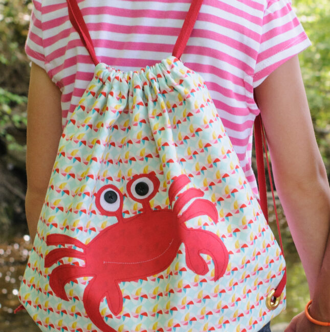 How to Make a Drawstring Bag or Backpack | Polka Dot Chair