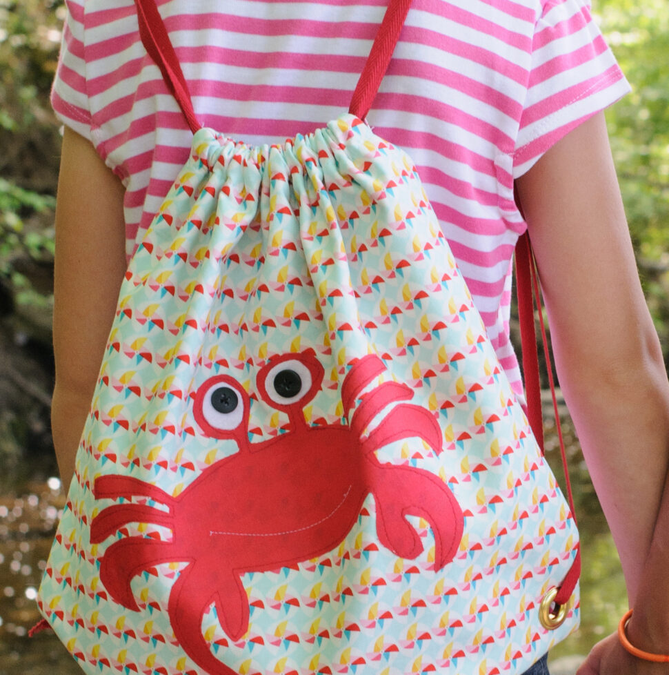 How to Make a Drawstring Bag or Backpack | Polka Dot Chair