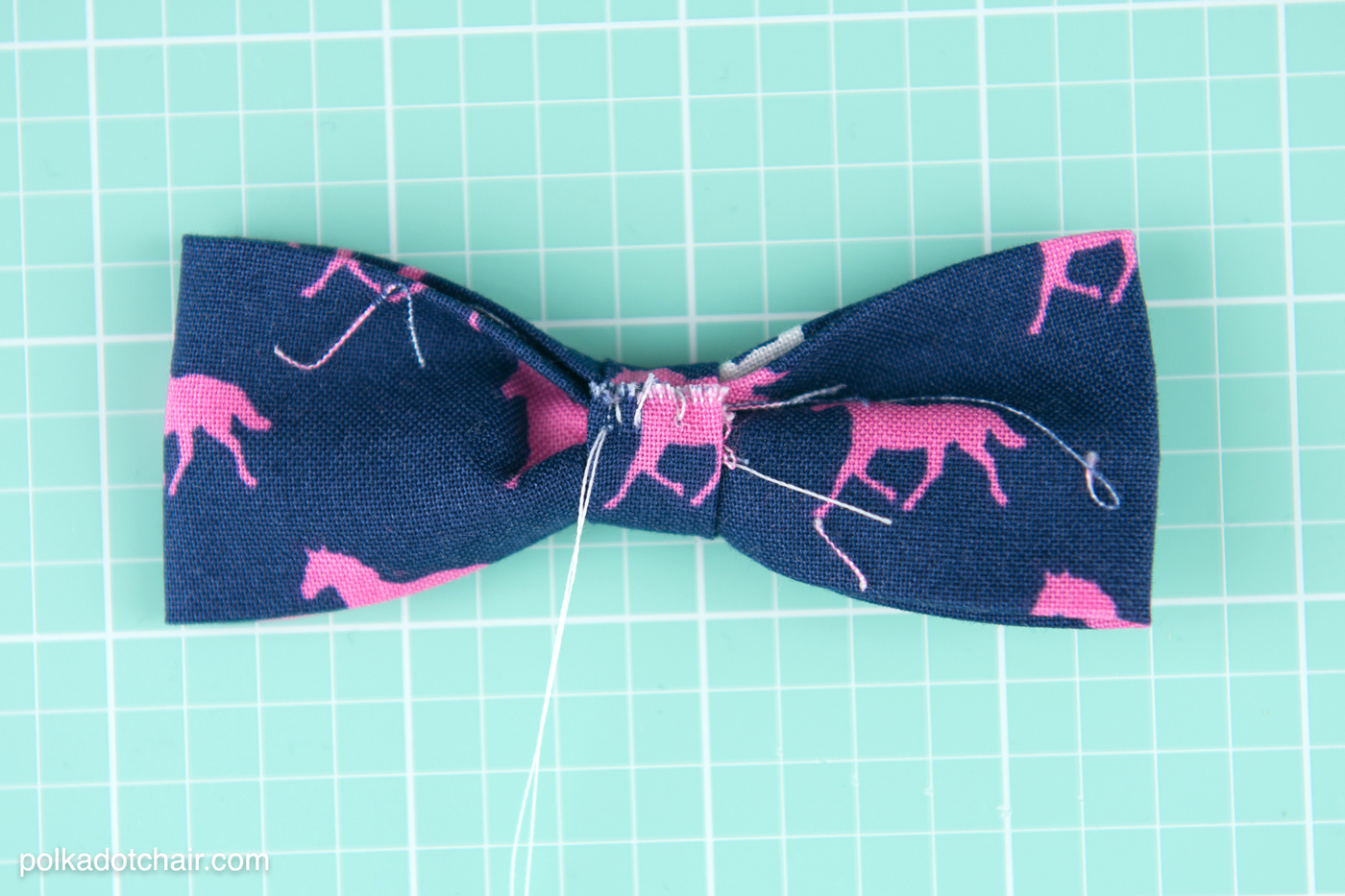 How to Make a Bow Tie Bracelet | Polka Dot Chair