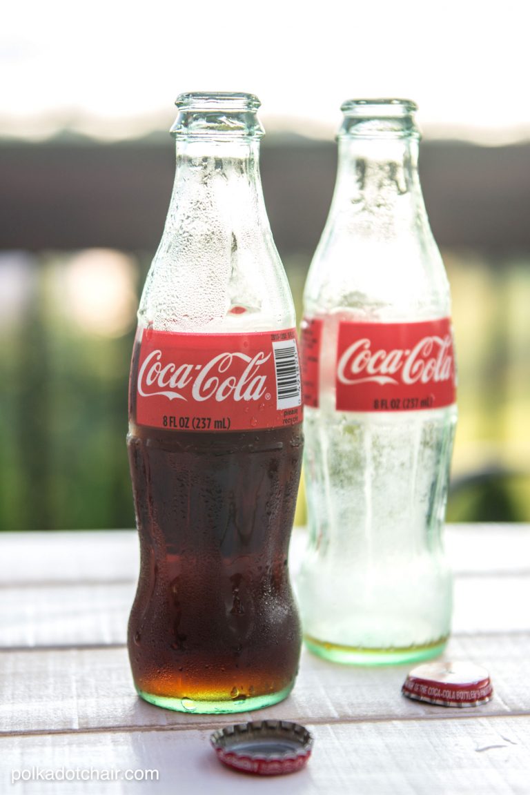 DIY Coke Bottle Tabletop S'Mores Roaster | Polka Dot Chair