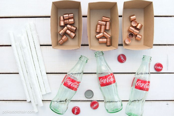 DIY Coke Bottle Tabletop S'Mores Roaster | Polka Dot Chair
