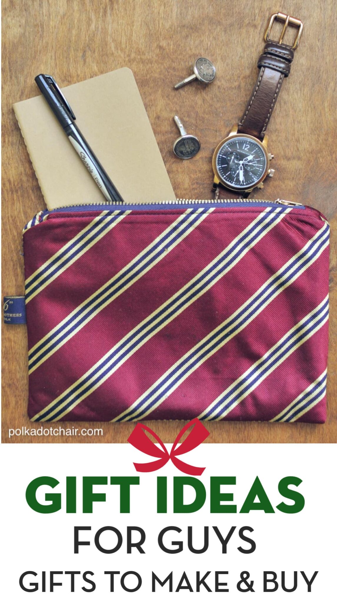The Best Gifts for Men; Unique DIY Gift Ideas for Guys | Polka Dot Chair