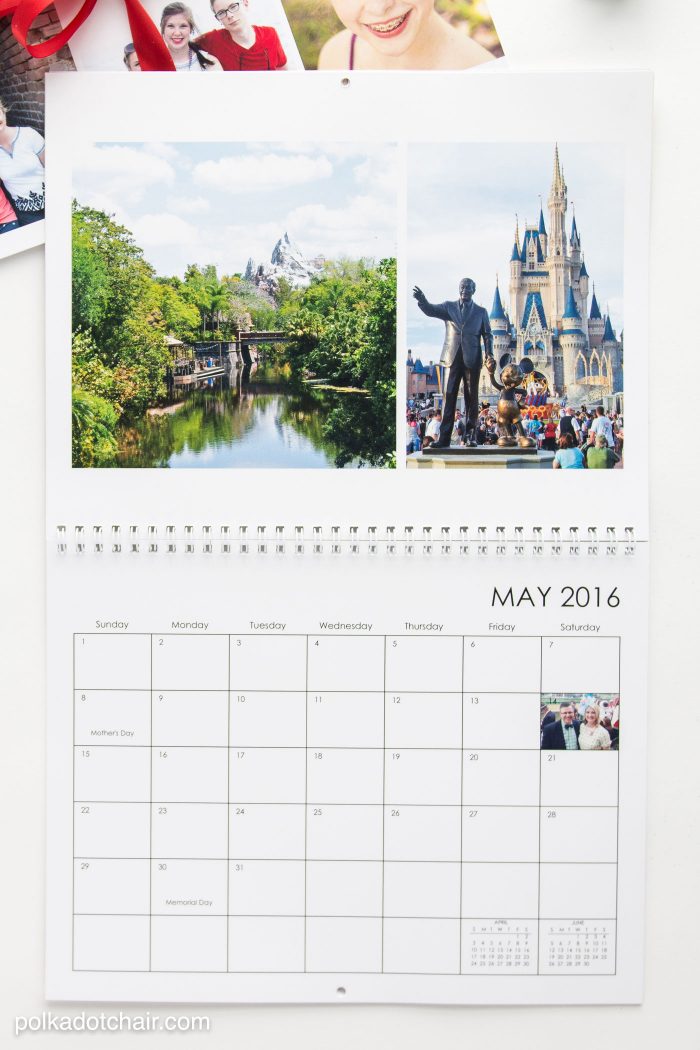 Favorite Places DIY Photo Calendar & Snapfish Giveaway