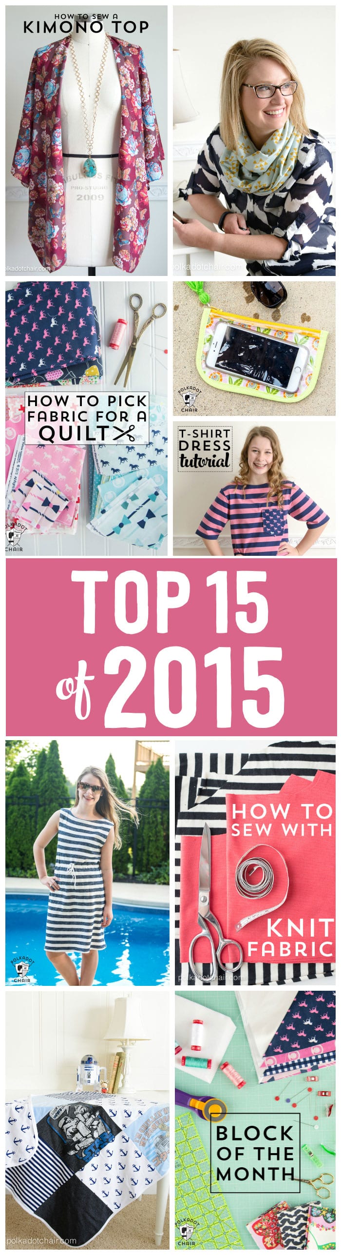 15 Best Sewing Projects Of 2015 The Polka Dot Chair