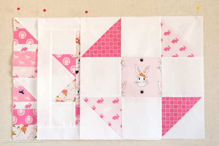 How to Make a Shoo Fly Quilt Block | Polka Dot Chair