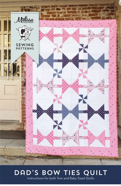 The Dad's Bow Ties Quilt Pattern - The Polka Dot Chair