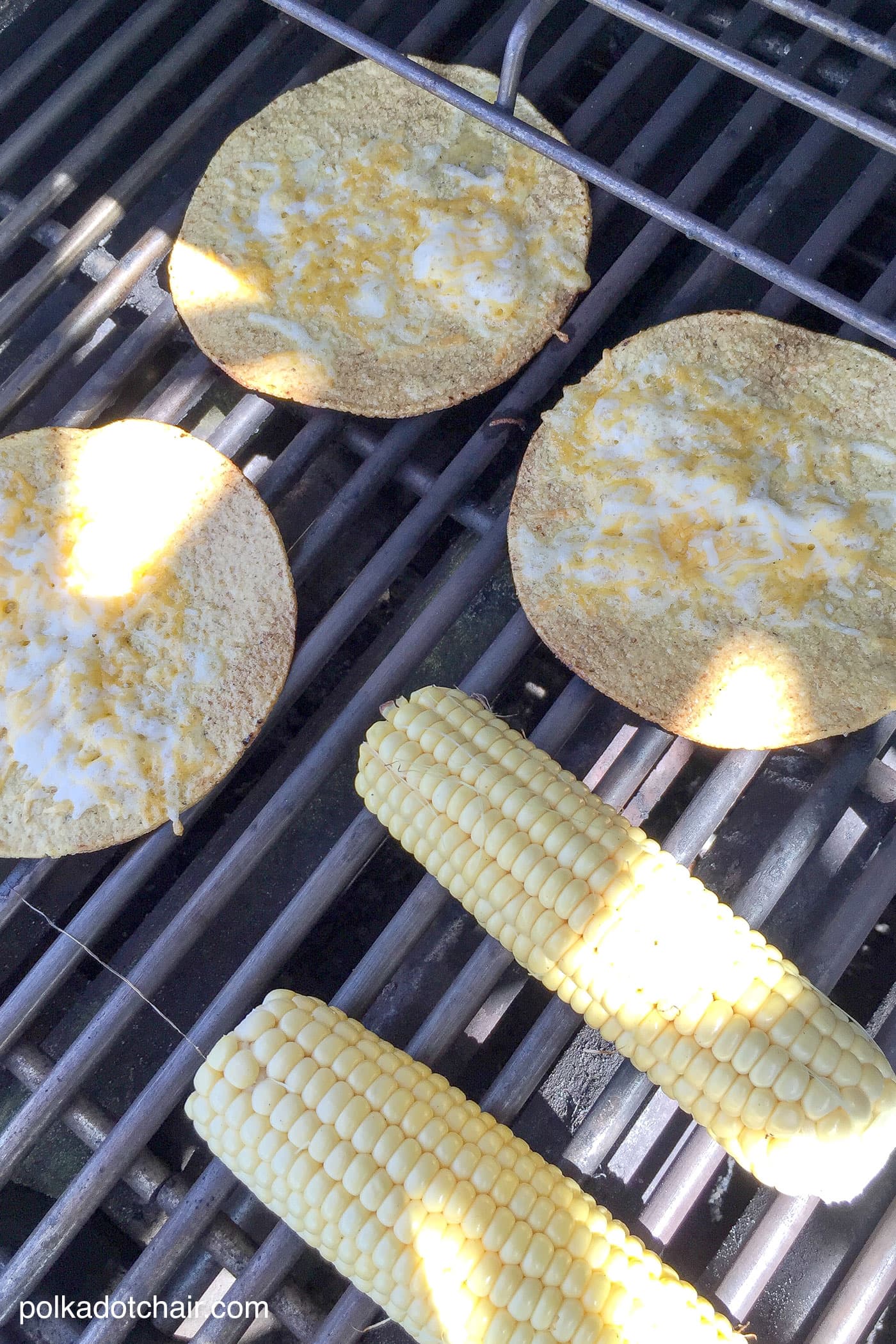 Grilled Shrimp Tostadas Recipe - The Polka Dot Chair Grilled Shrimp Tostadas Recipe - The Polka Dot Chair