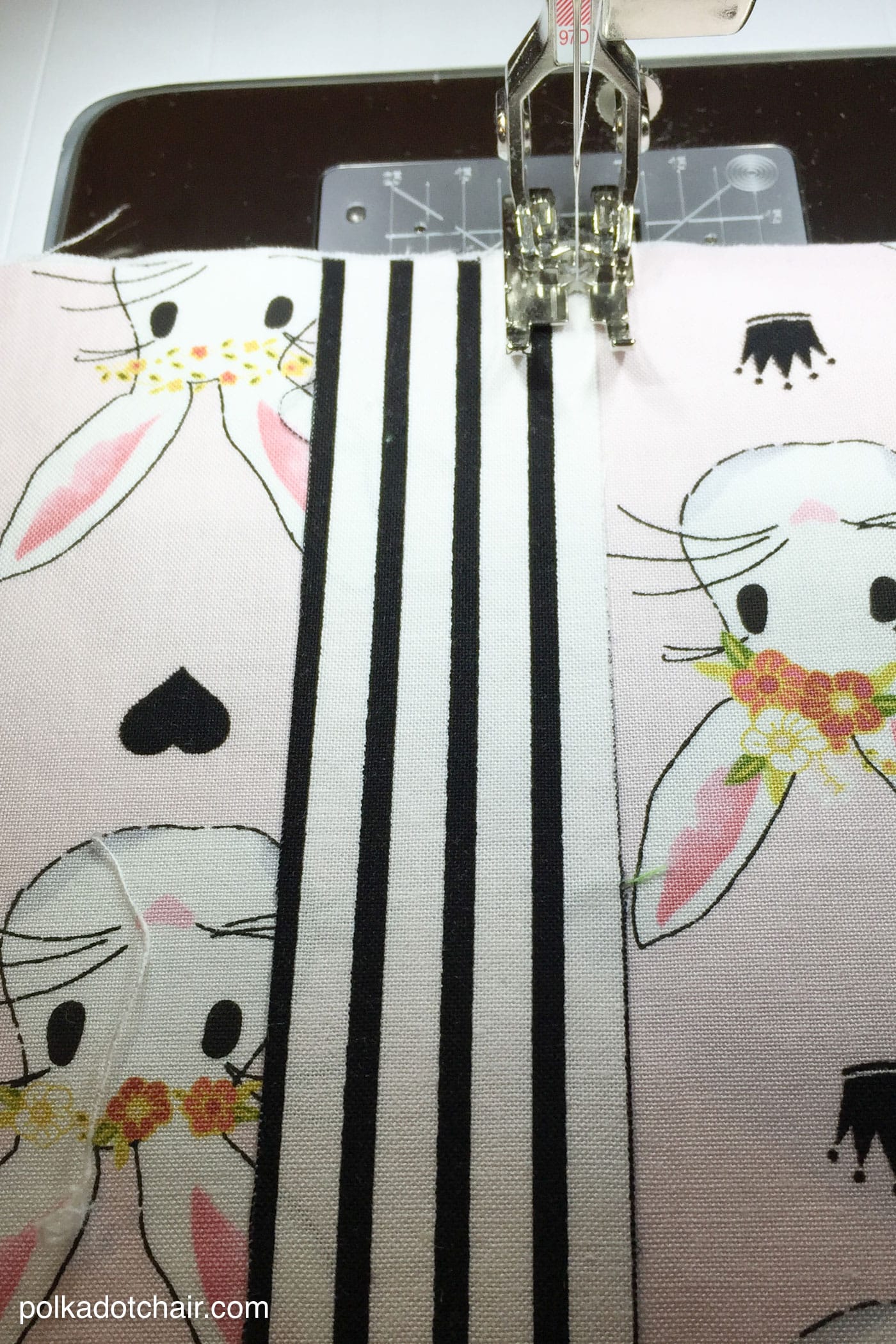 One Simple Zip Pouch Sewing Pattern 3 Ways - The Polka Dot Chair