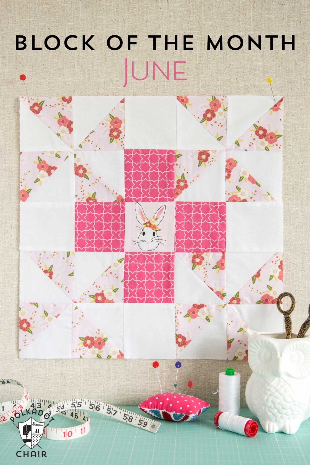 How to Make a Grandma's Favorite Quilt Block | Polka Dot Chair