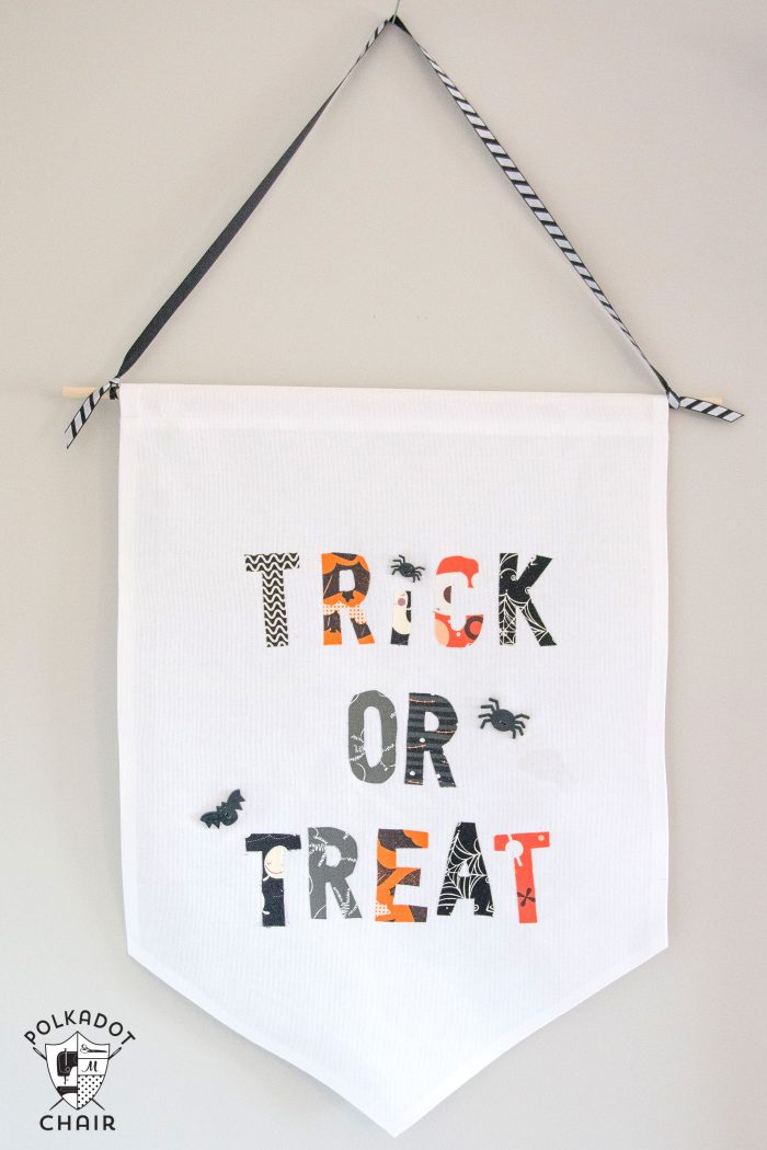 13 DIY Canvas Banner and Pennant Tutorials - The Polka Dot Chair