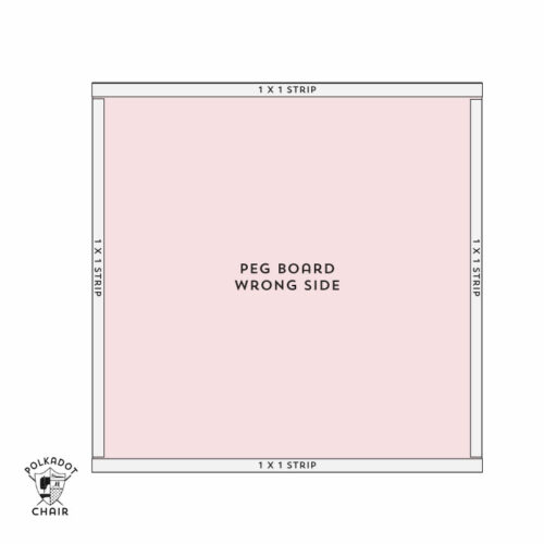 How to Make a Pegboard for Your Sewing Room - The Polka Dot Chair