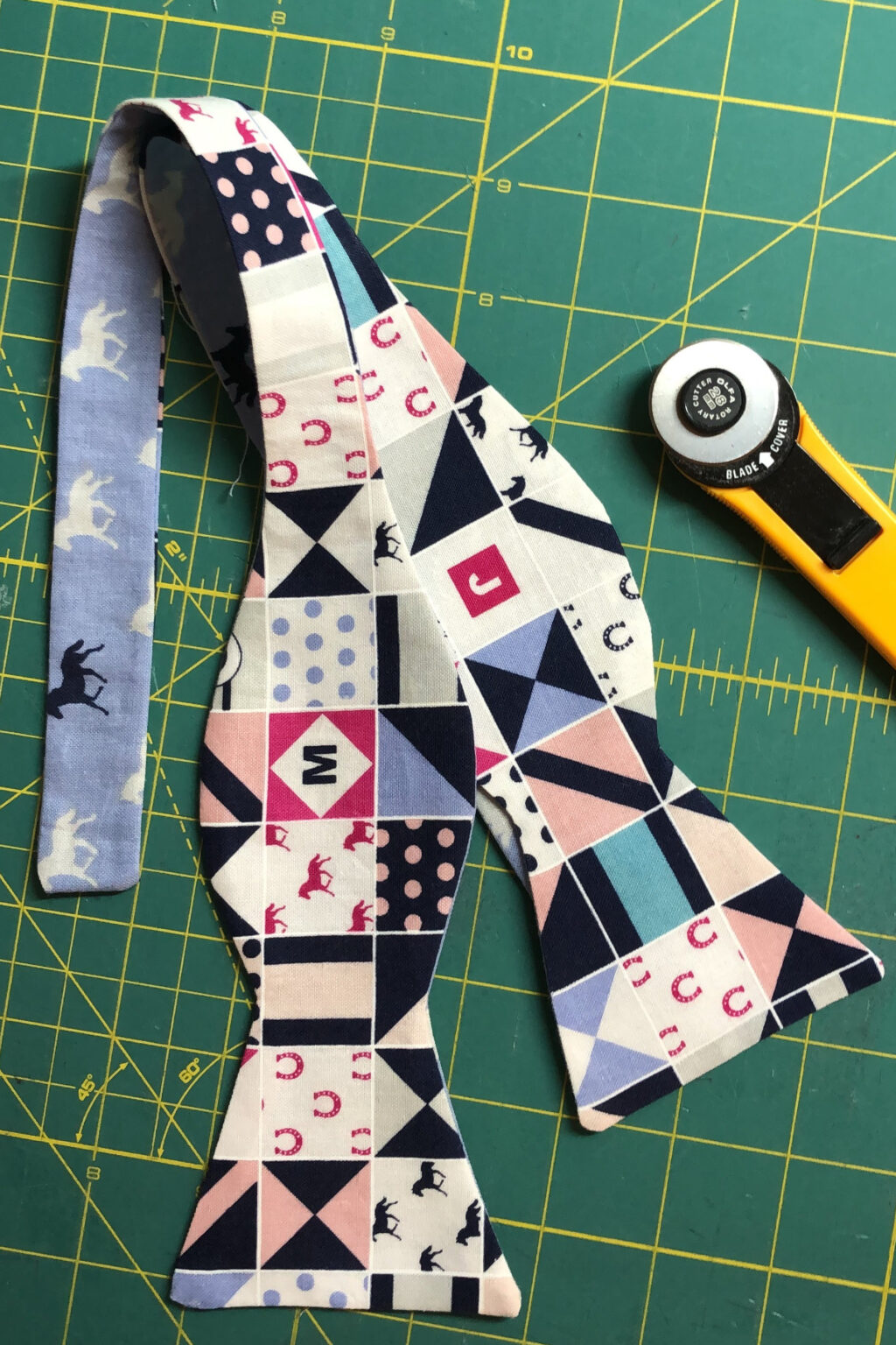 How to Make a Bow Tie That Ties! - The Polka Dot Chair