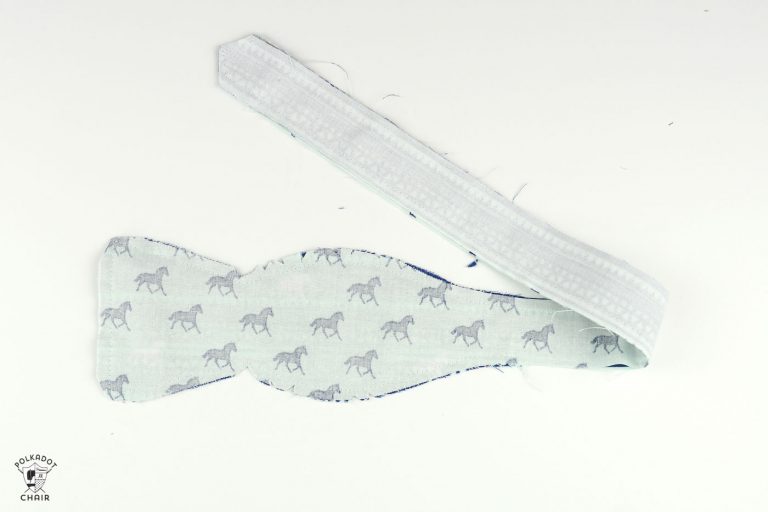 How to Make a Bow Tie That Ties! - The Polka Dot Chair