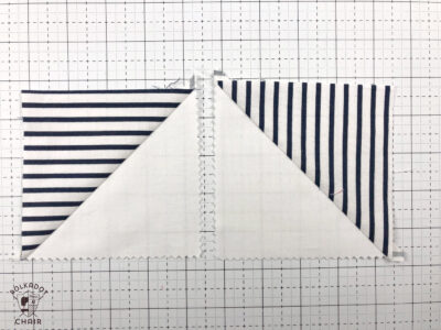 Free Turnstile Block Baby Quilt Pattern | Polka Dot Chair
