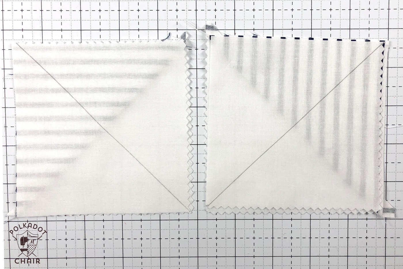 Free Turnstile Block Baby Quilt Pattern | Polka Dot Chair