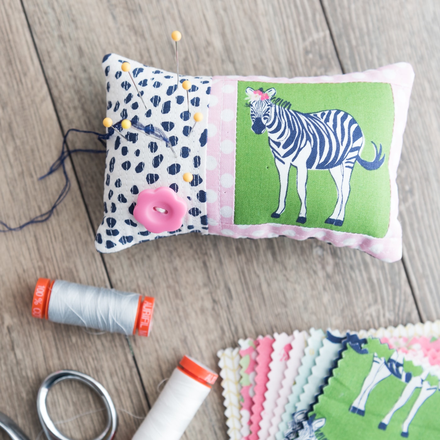 Safari Party Fabrics by Melissa Mortenson | Polka Dot Chair
