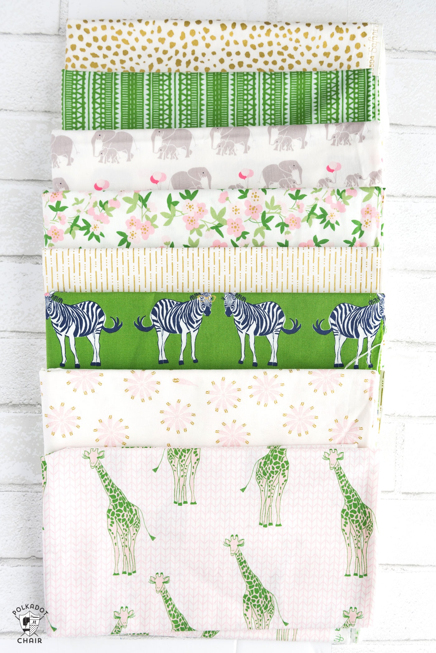 Introducing the Safari Party Fabric Line | Polka Dot Chair