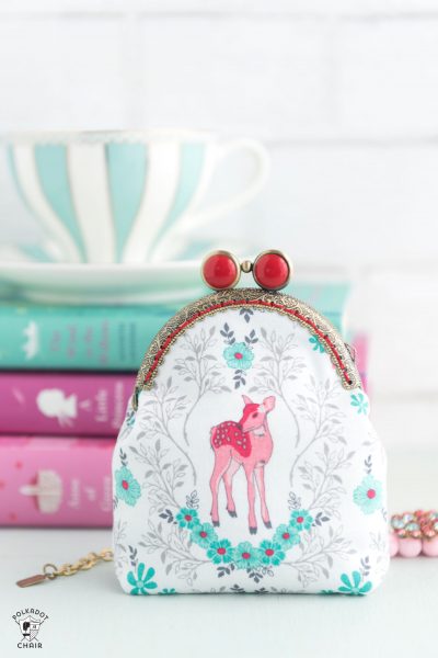 How to Make a Coin Purse with a Metal Frame | Polka Dot Chair