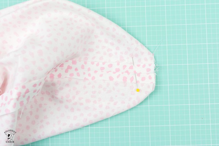 Lined Drawstring Bag Sewing Pattern & Free SVG Files | Polka Dot Chair