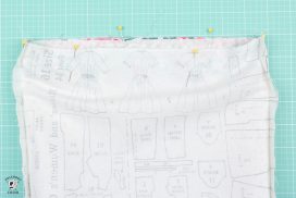How to Make a Drawstring Laundry Bag; A Fat Quarter Project