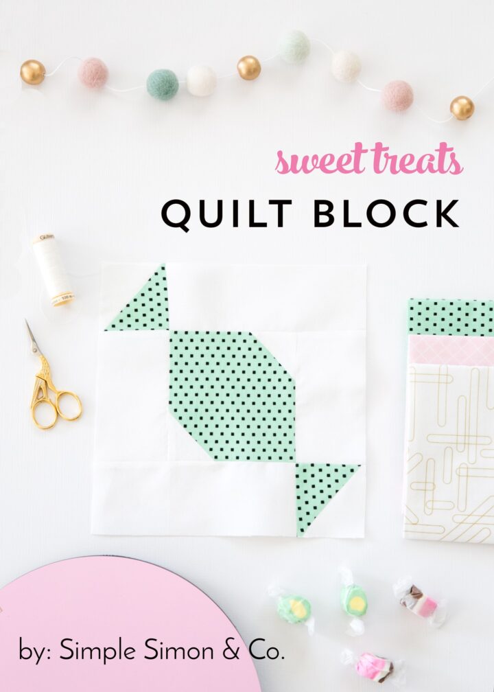 Sweet Treats Quilt Block Tutorial - The Polka Dot Chair