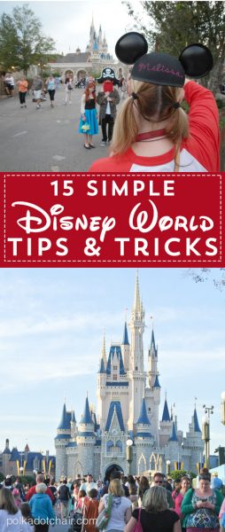 15 of Our Best Simple Disney World Tips and Tricks | Polka Dot Chair