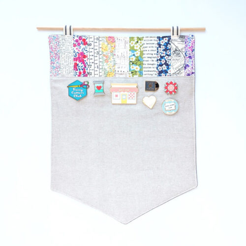 13 DIY Canvas Banner and Pennant Tutorials - The Polka Dot Chair