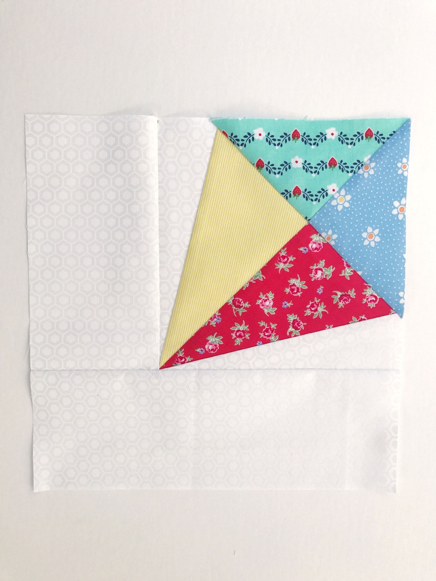 Beginner Foundation Paper Pieced Quilt Block Tutorial | Polka Dot Chair