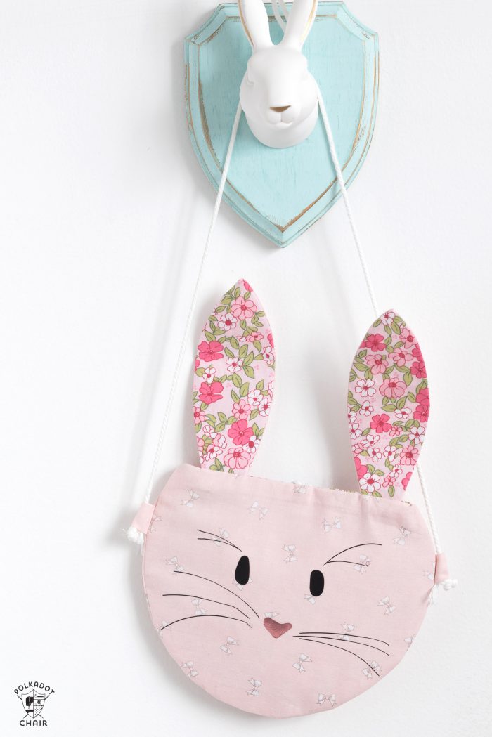How to Make a Bunny Purse; a Cricut Maker Project | Polka Dot Chair