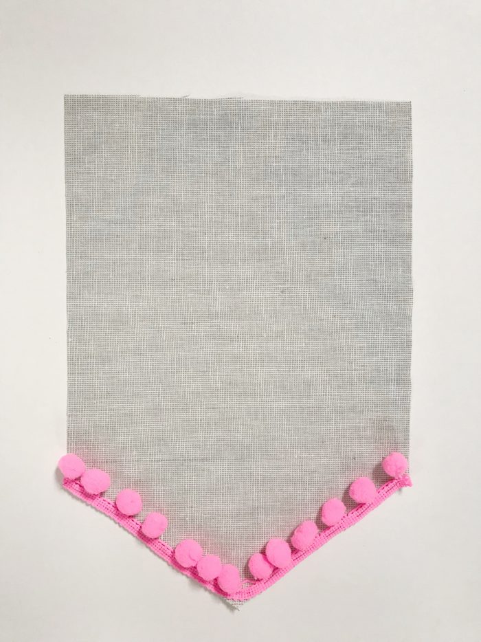 DIY Enamel Pin Banner Sewing Tutorial - The Polka Dot Chair