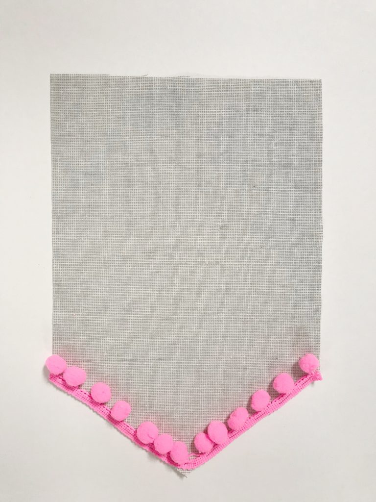 DIY Enamel Pin Banner Sewing Tutorial - The Polka Dot Chair