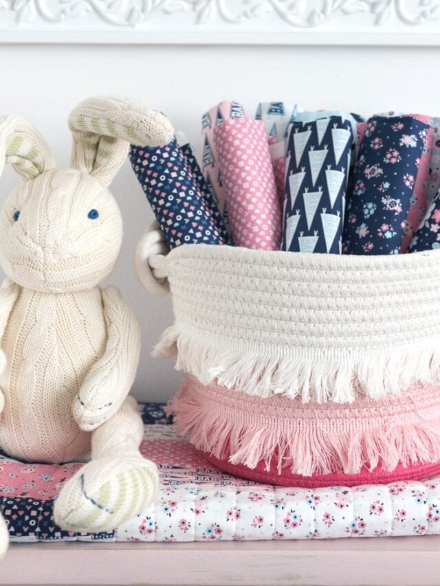 Easy Scrappy Strips Baby Quilt Tutorial & Quilt Pattern Story - The ...