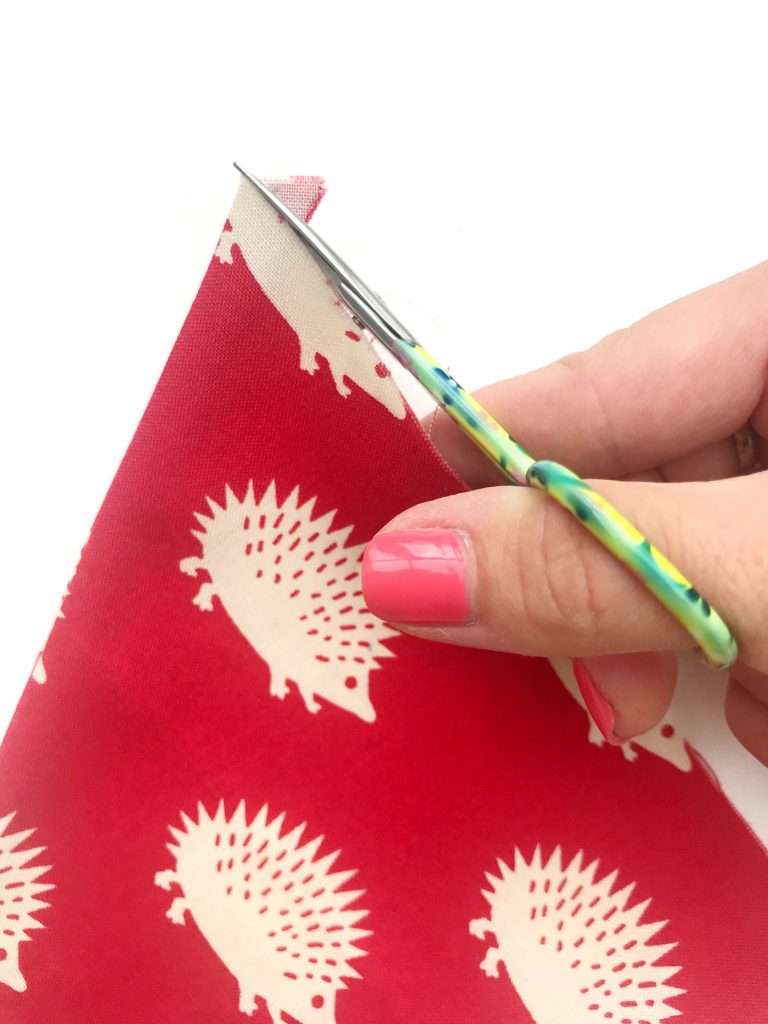 How to Make a Fabric Bunting with Free Template | Polka Dot Chair
