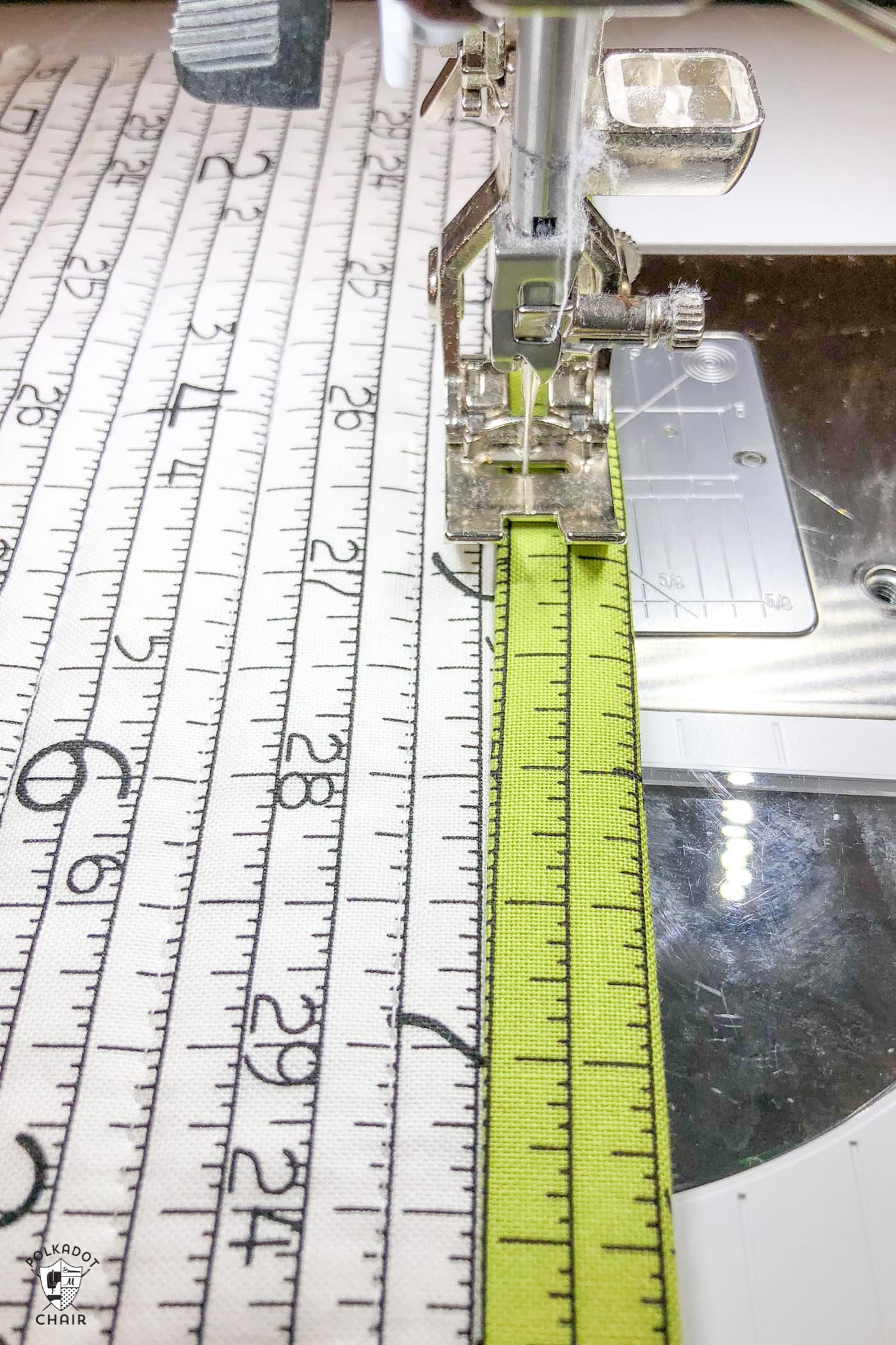 How to Make a Sewing Machine Mat | Polka Dot Chair