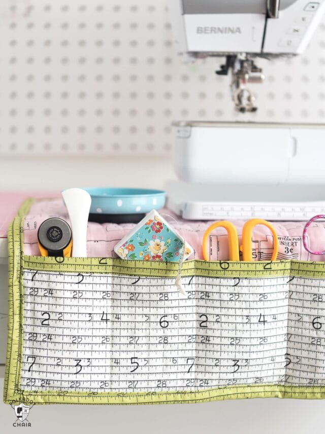 Stay Organized with this DIY Roll Up Sewing Machine Mat Story - The ...
