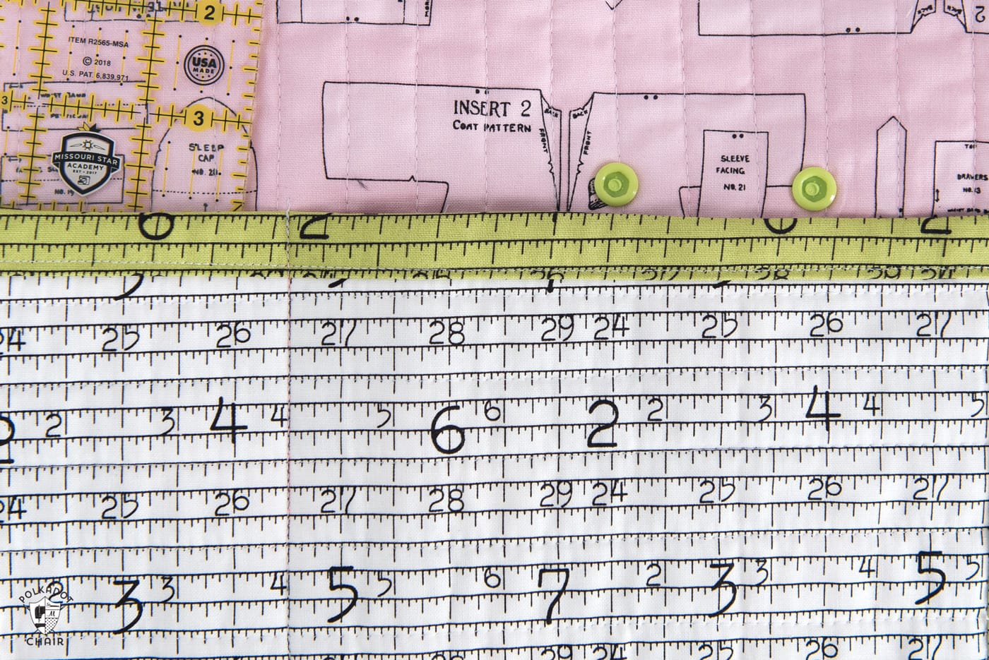 How to Make a Sewing Machine Mat | Polka Dot Chair