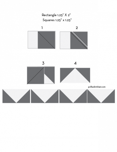 Ghost Quilt Block Tutorial - The Polka Dot Chair