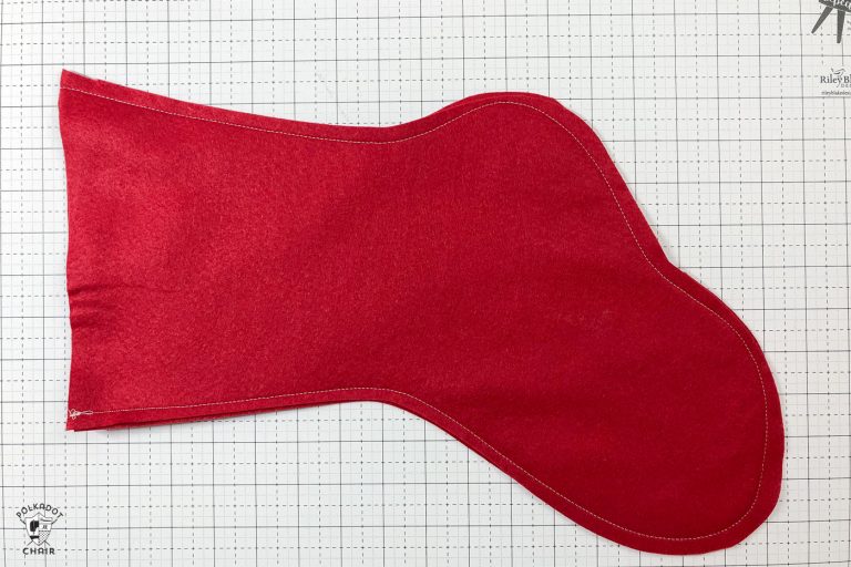 Merry & Bright Christmas Stocking Pattern, a Cricut Maker Project