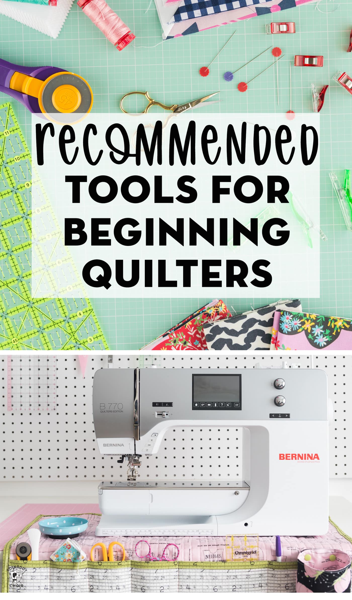 Quilting for Beginners: Recommended Supplies - The Polka Dot Chair