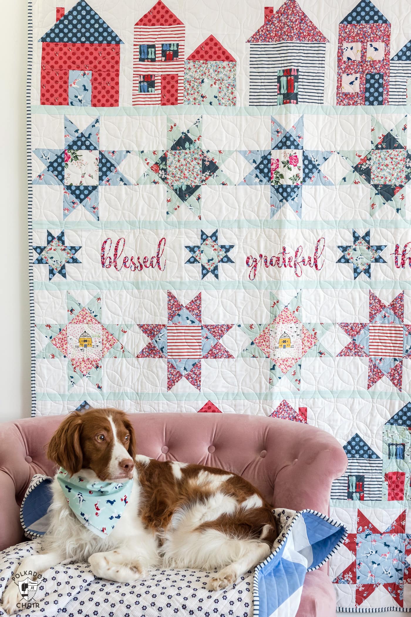 The Fox Farm Fabric Collection - The Polka Dot Chair